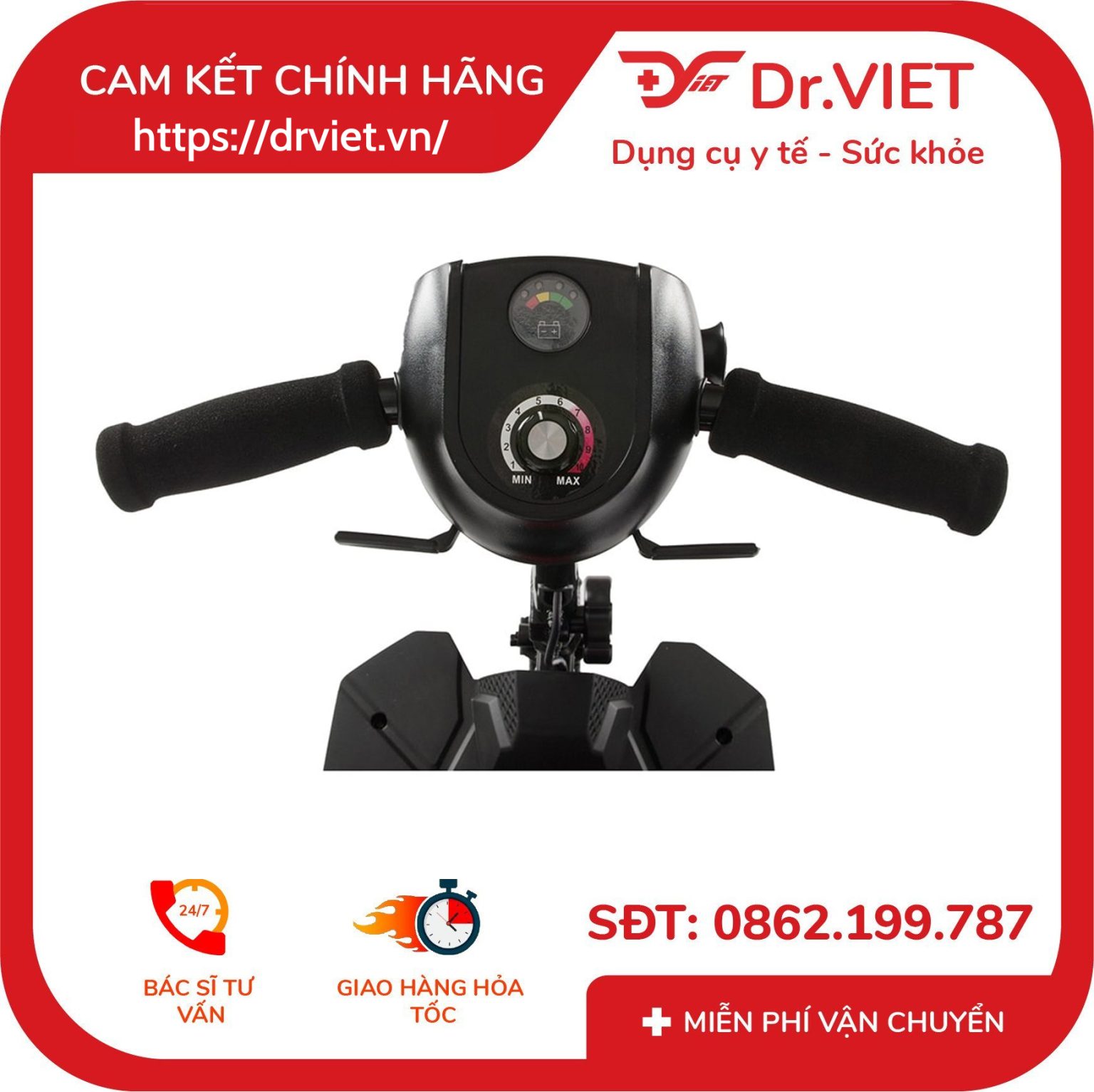 Xe Lăn Điện Rider -Scooter điện 4 bánh Rider